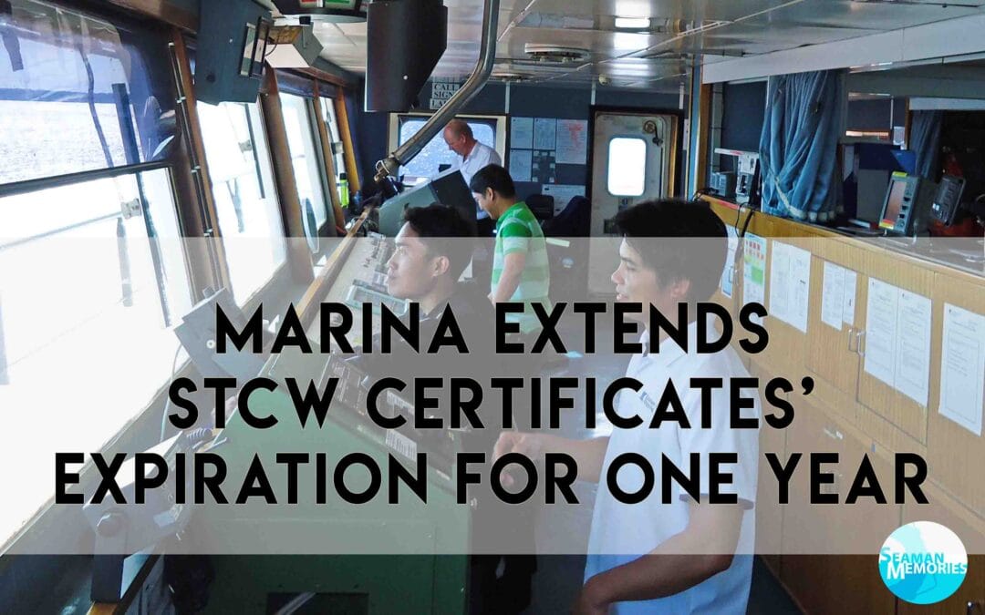 MARINA Implements One-Year Extension on Expiring STCW Certificates ...