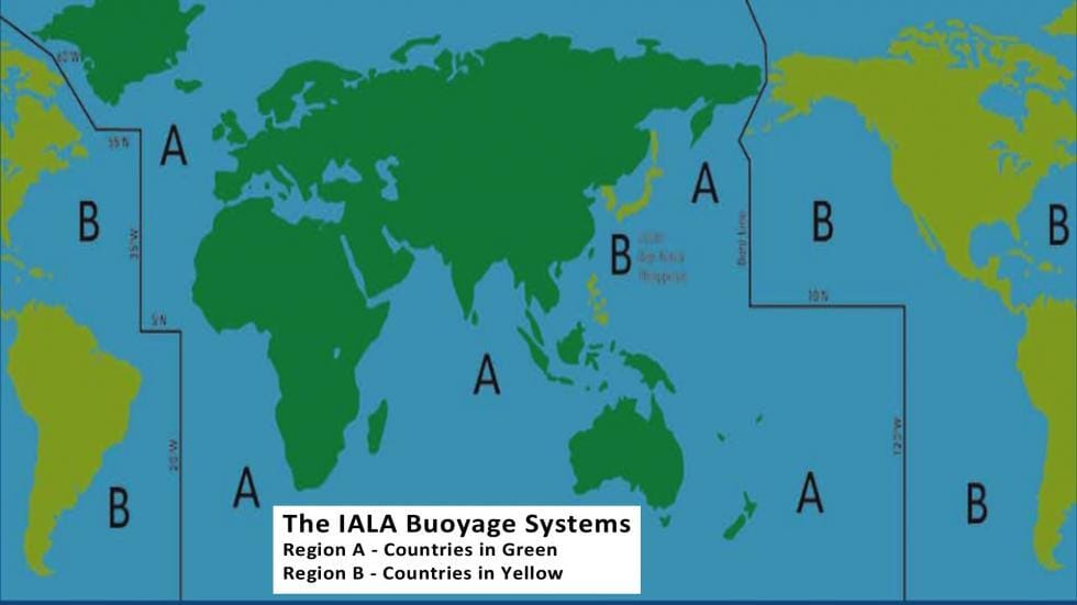 IALA Buoyage System Explained: Region A vs. B, Cardinal Buoys, and More!