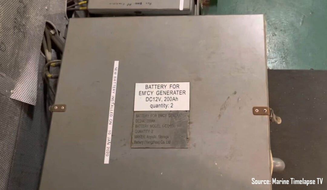 ⚡ Ship Emergency Generator: Purpose and SOLAS Rules