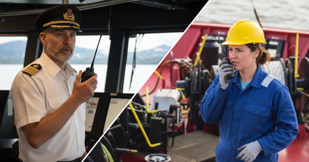 ⚓ Anchoring Communication Guide for Bridge and Anchor Party